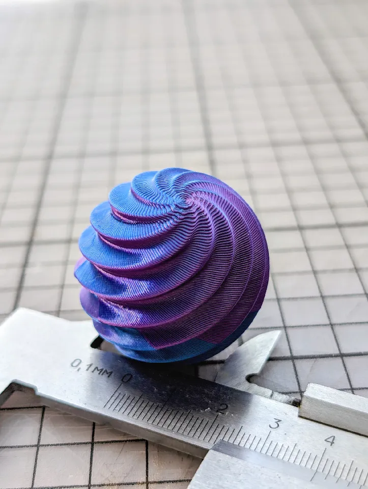 Spiral Sphere Container by IKA Meister | Download free STL model ...