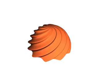 Spiral Sphere Container by IKA Meister | Download free STL model ...