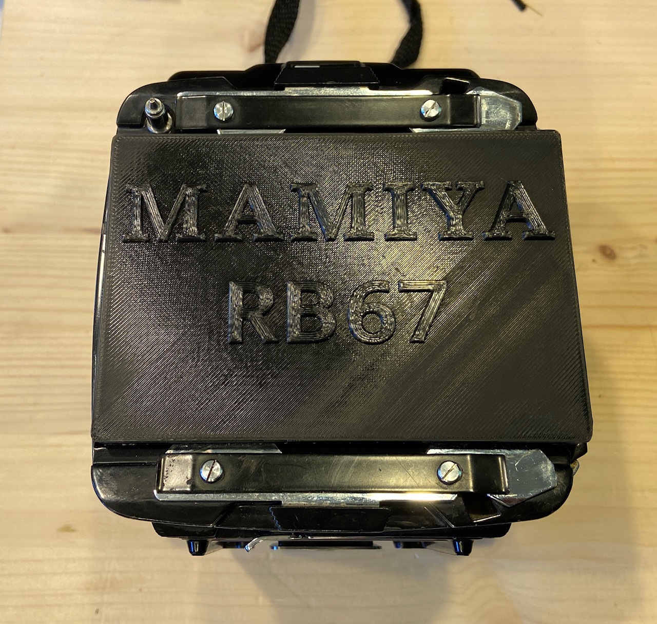 Mamiya RB67 back cover von BerndPfeifer | Kostenloses STL-Modell ...