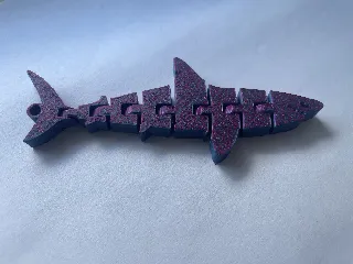 articulated shark keychain by NajemnikT3T | Download free STL model ...