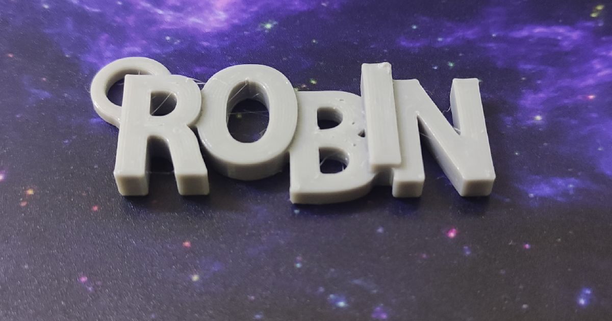 ROBIN keychain by BaNNerSs | Download free STL model | Printables.com
