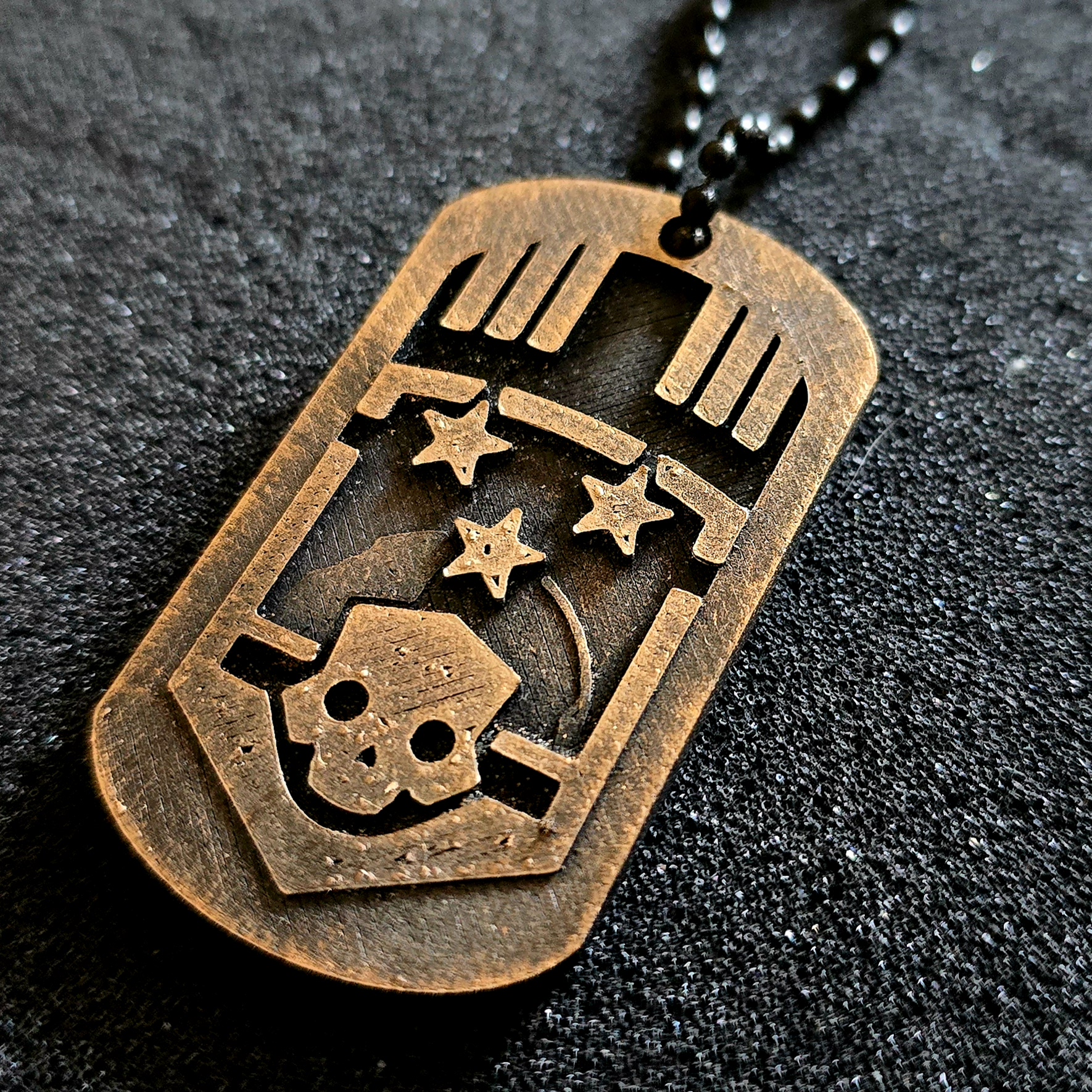 Helldivers "Hell Commander" Dogtag by Merse | Download free STL model ...