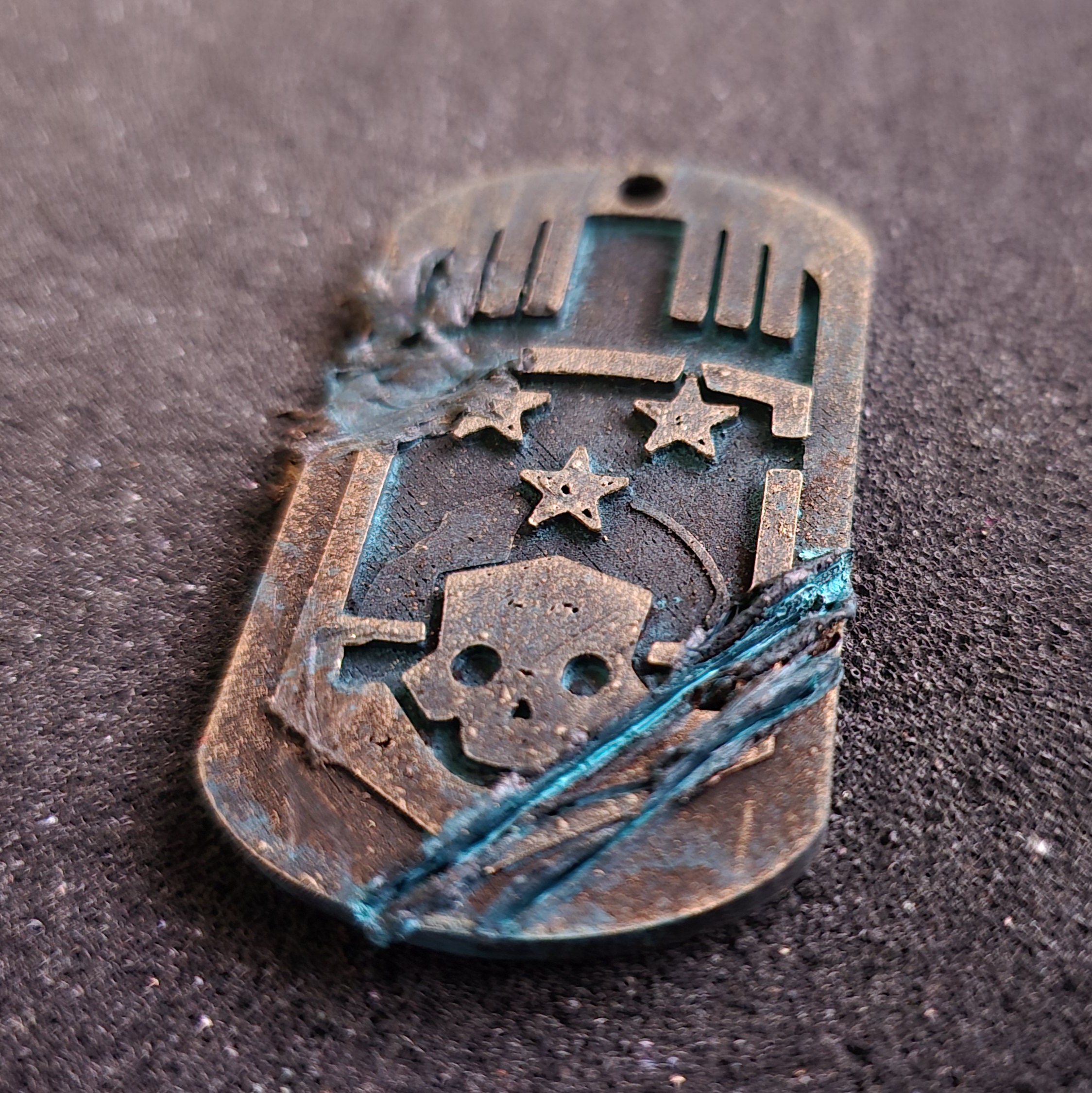 Helldivers "Hell Commander" Dogtag by Merse | Download free STL model ...