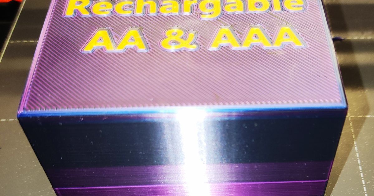 aa aaa box small "rechargable aa & aaa" by raymond_w | Download free ...