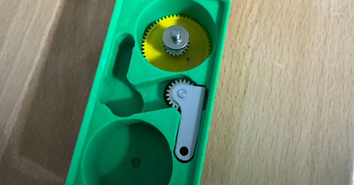 Bambu Lab Extruder Gear Gridfinity Bin 1x2 by ajnova75 | Download free ...