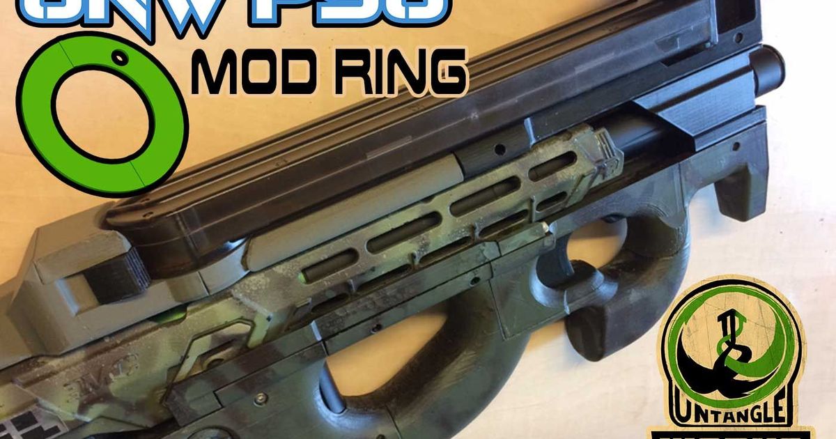 UNW P90 airsoft mag MOD RING par UntangleWORKS | Téléchargez ...