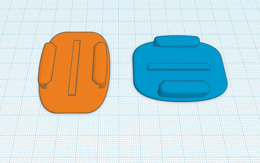 Go Pro simple mount by 3Dinfinity | Download free STL model ...