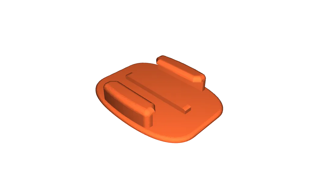 Go Pro simple mount by 3Dinfinity | Download free STL model ...