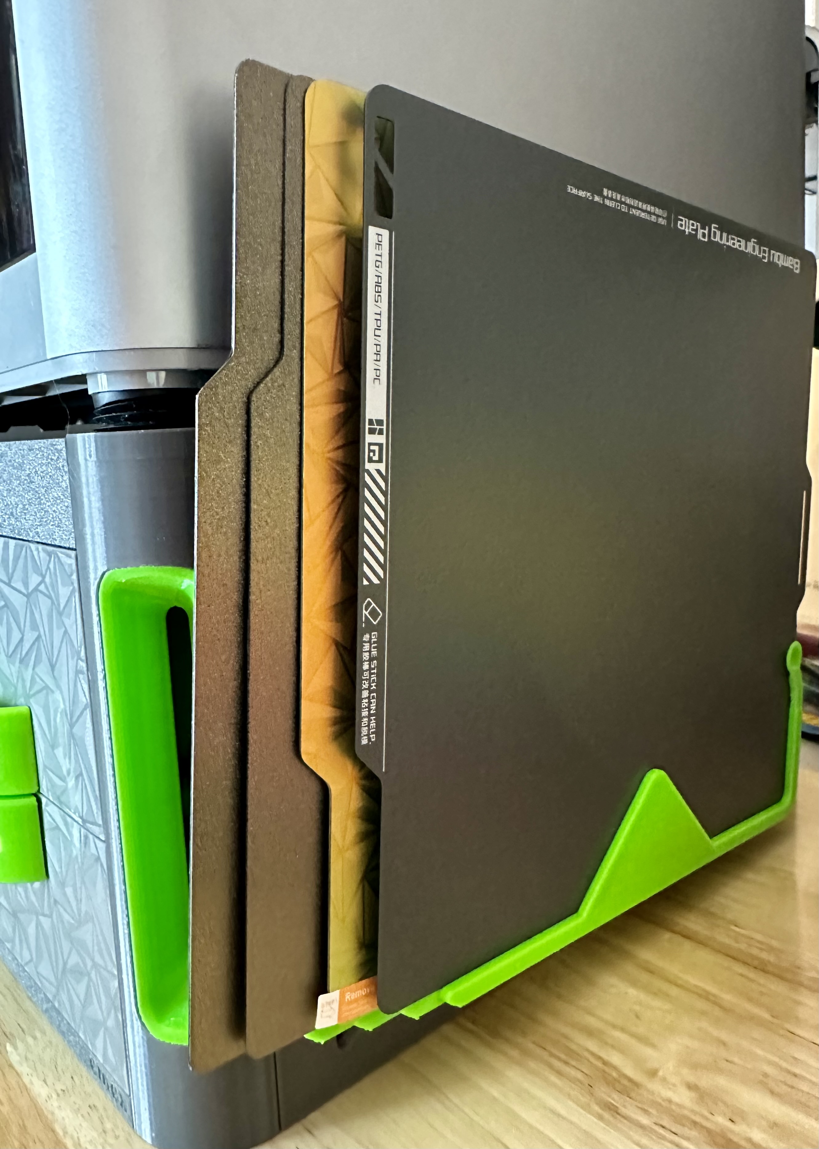 Bambu Lab X1 / P1 / X1C Riser with Storage Drawers, Build Plate Holders ...