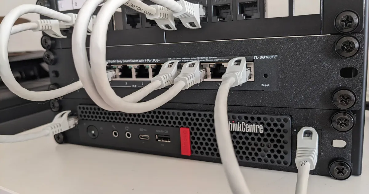 Lenovo Tiny 10 inch Rackmount with Keystone slots by Hermann S ...