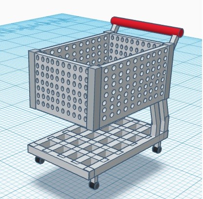 Shopping cart by Mathias Graakjær | Download free STL model ...