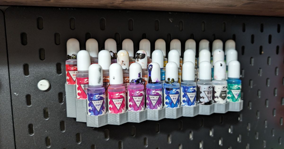 SKÅDIS 10ml Ink/Dye Rack by TheOtherWes | Download free STL model ...