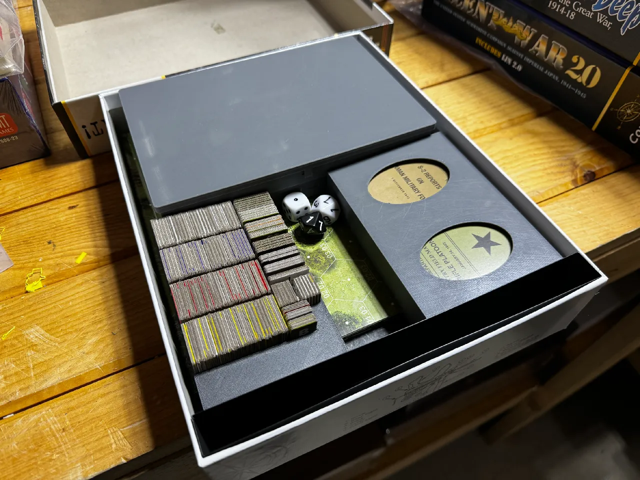 Combat! Volume 1 by Compass Games 1" counter tray by Lewis Clark ...