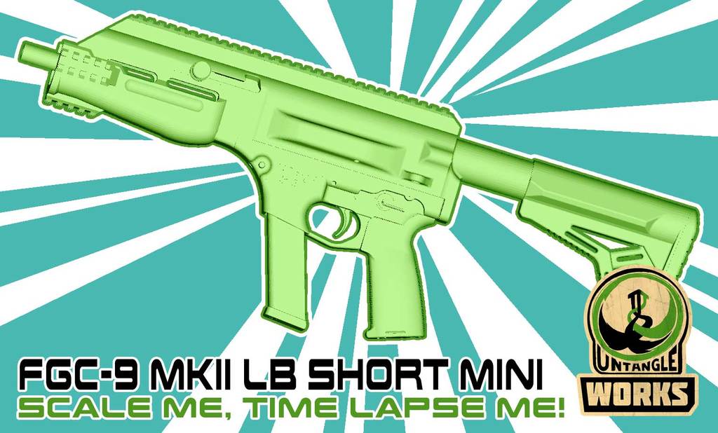 FGC9 MK-II LB SHORT MINI by UntangleWORKS | Download free STL model ...