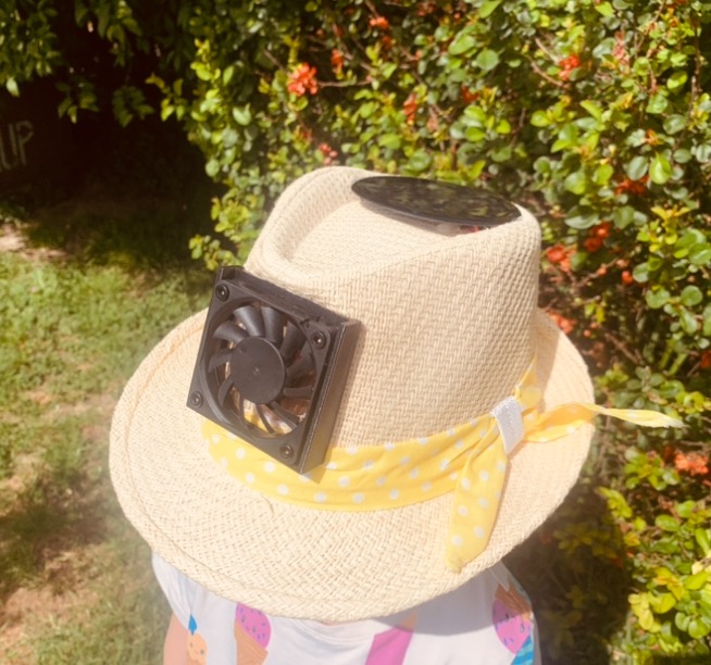 Solar powered cooling hat by Daniel Kasprowicz | Download free STL ...