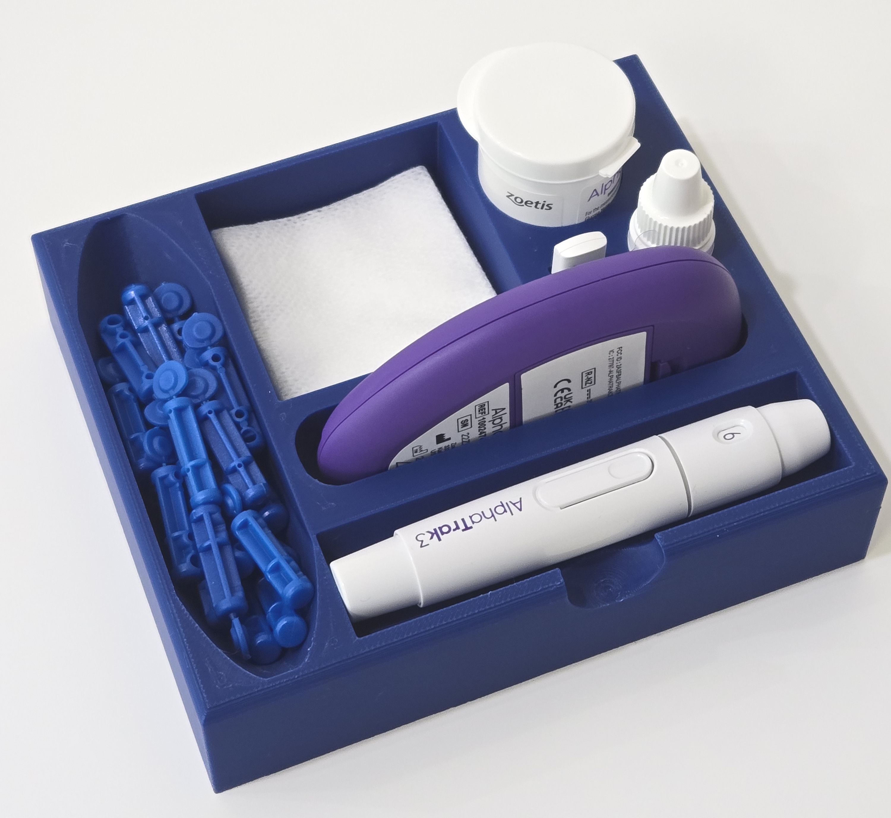 AlphaTrak 3 Pet Blood Glucose Monitor Organizer Tray by Aaron Roberts ...