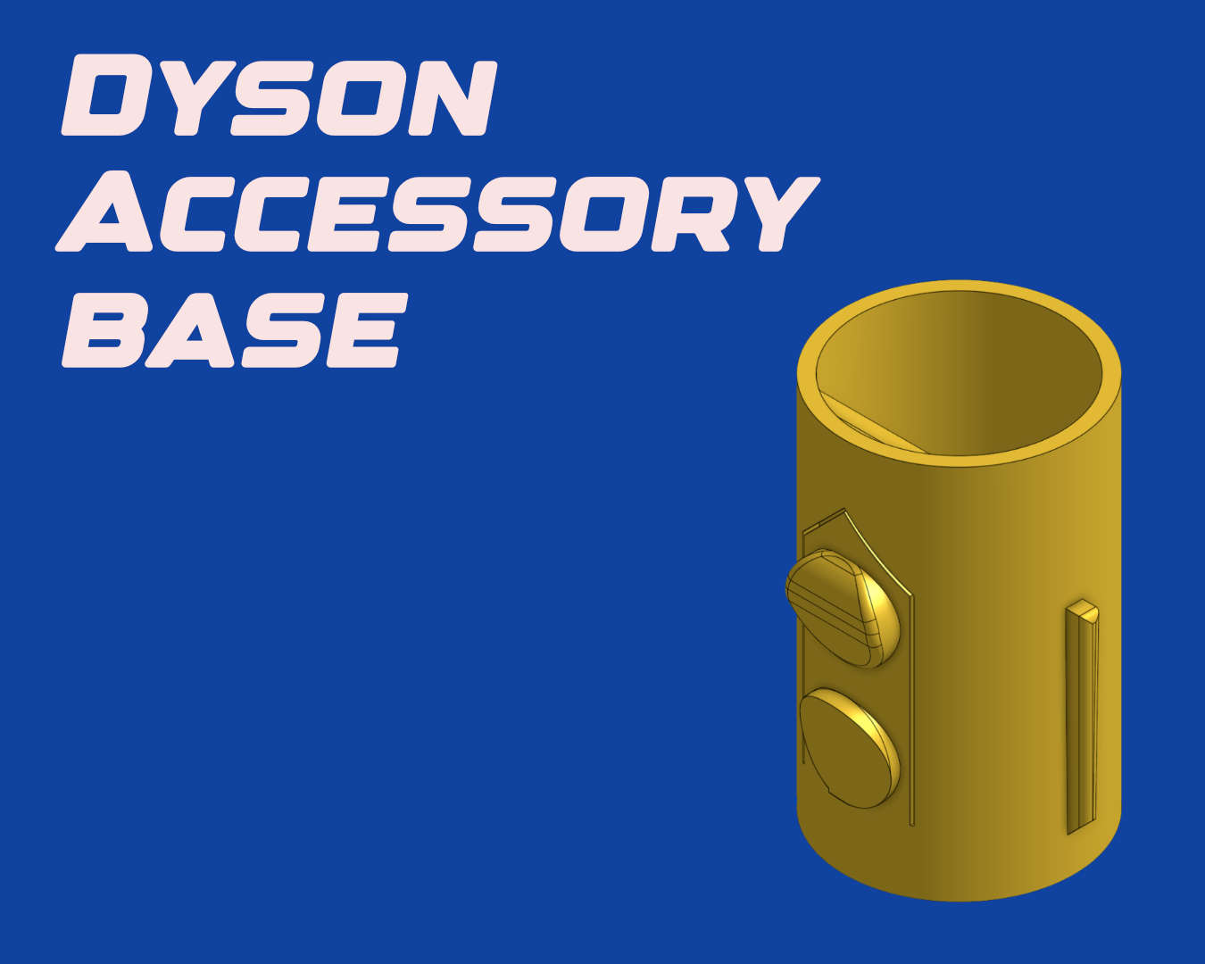 Dyson Accessory Base (V7 and newer) by pyrho // 25.wf | Download free ...