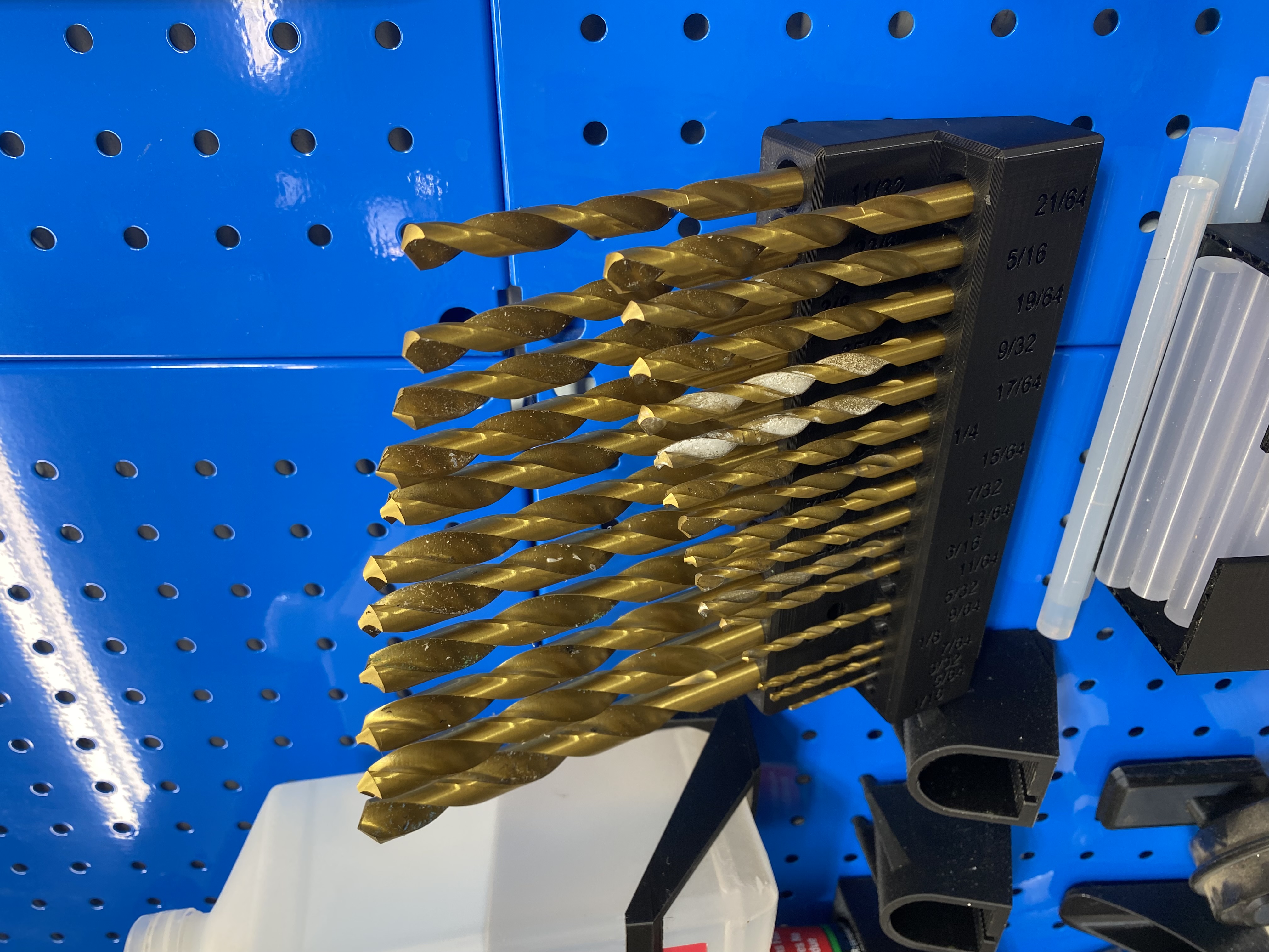 Pegboard Drill bit index, Sy's system, fractional by QuietMike ...