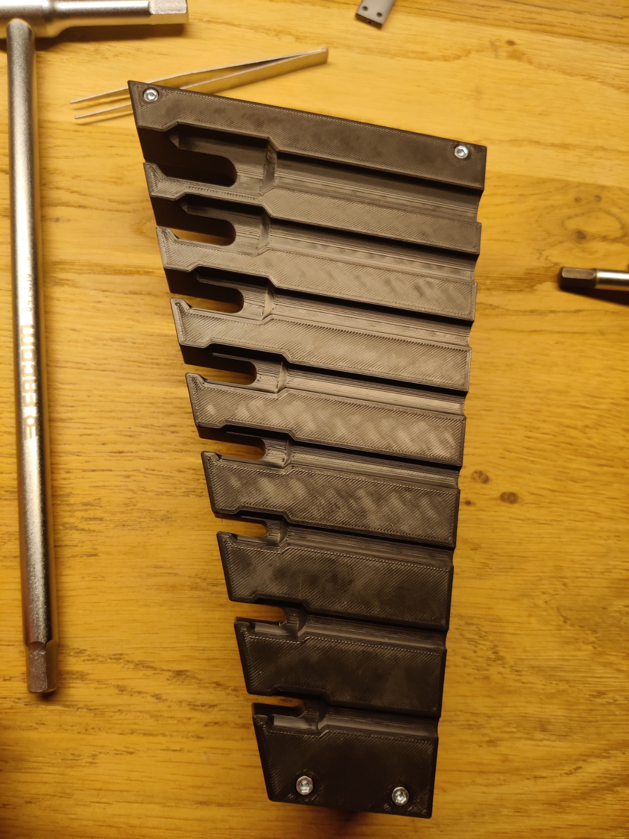 Facom 8 piece T-handle hex key set holder by Ninefifty | Download free ...