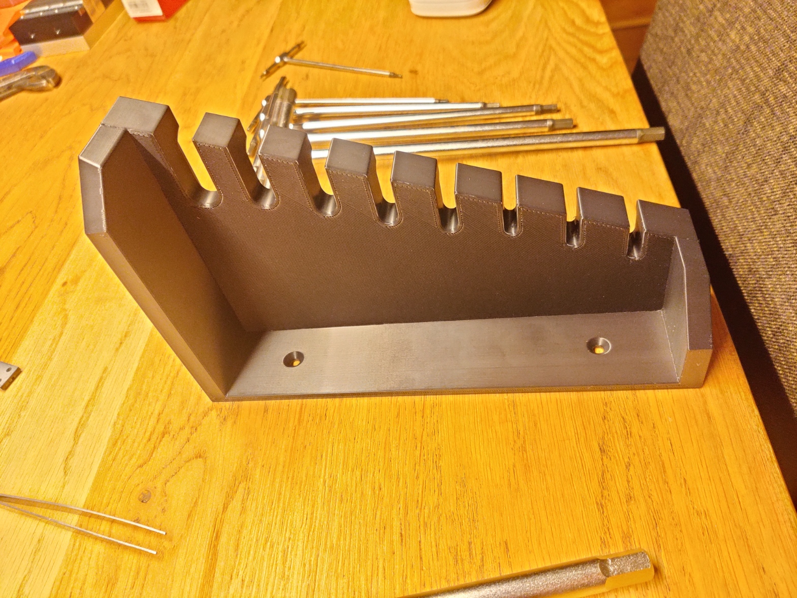 Facom 8 piece T-handle hex key set holder by Ninefifty | Download free ...