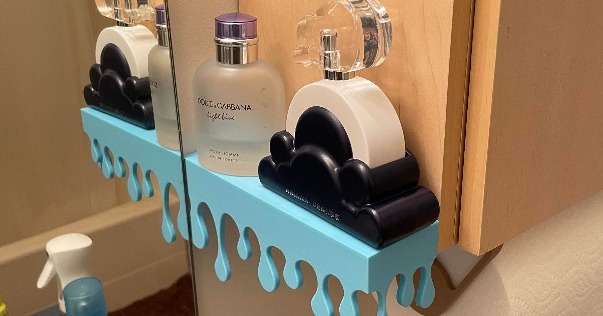 Drippy Corner Shelf by Moose | Download free STL model | Printables.com