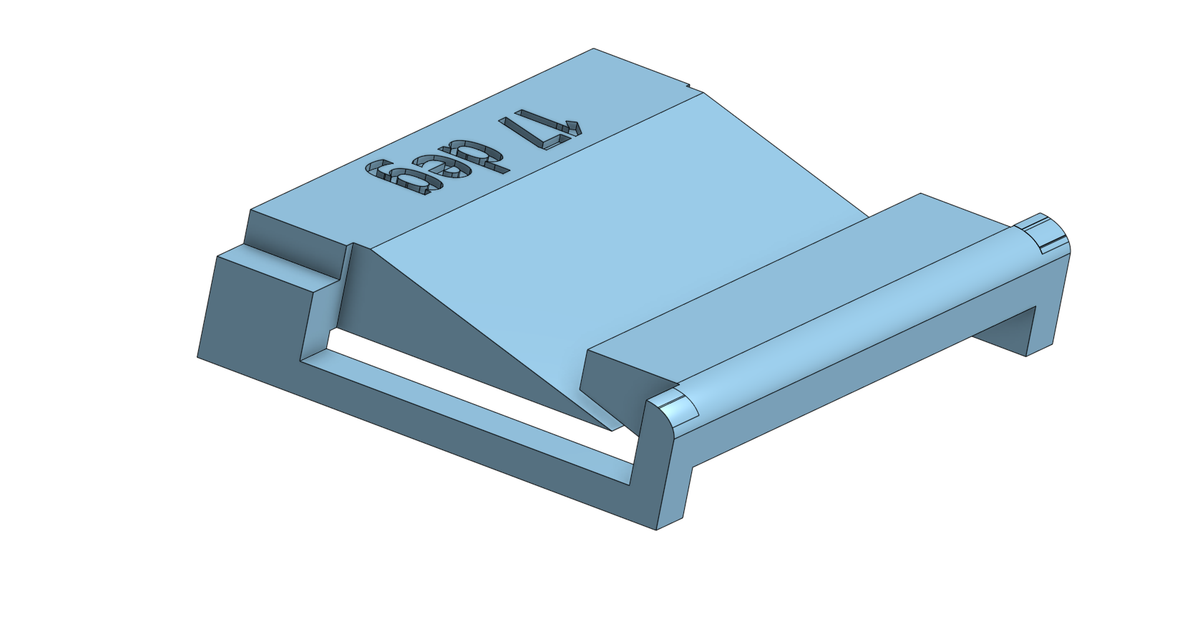 2x6" sharpening stone guide 17 degrees by kuldar | Download free STL ...