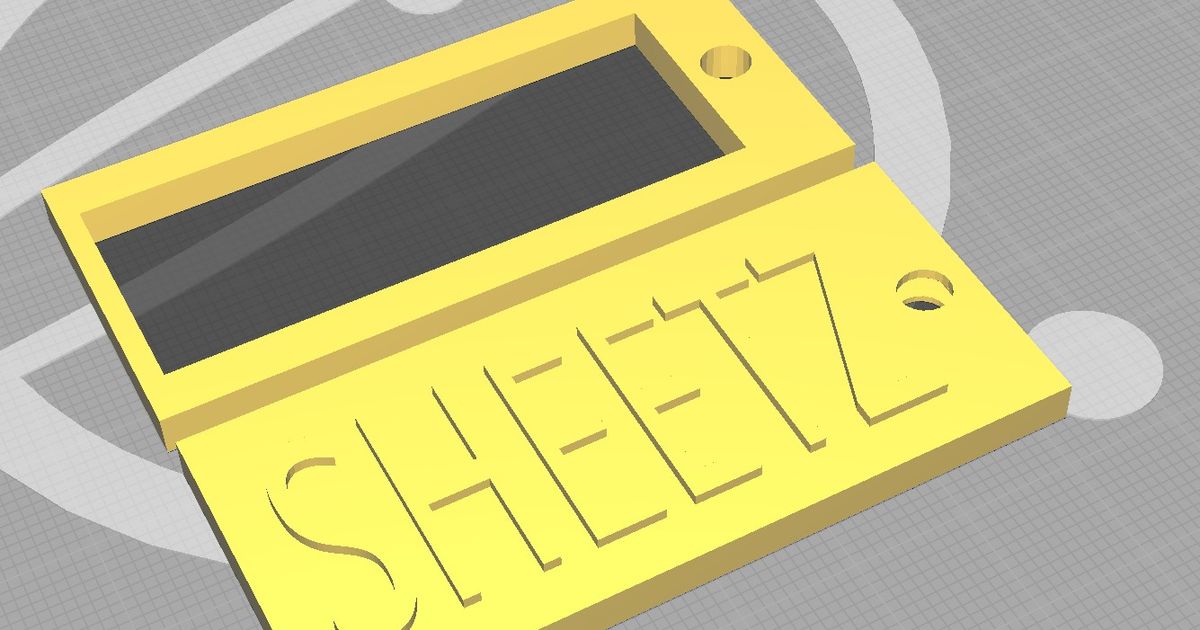 Sheetz My Card Sleeve by Kackos | Download free STL model | Printables.com