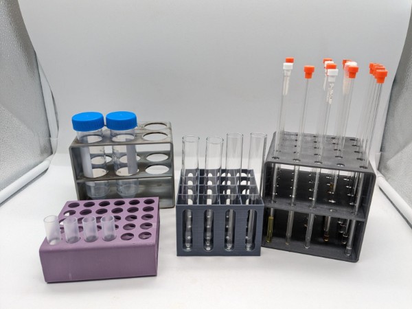 Assorted Lab Tube Racks by Kavelry3D | Download free STL model ...