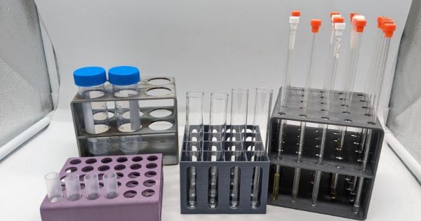 Assorted Lab Tube Racks by Kavelry3D | Download free STL model ...