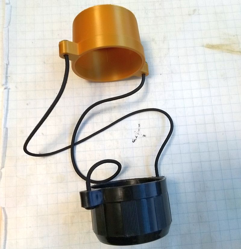 Rifle Scope Dust Cap Replacement by Robodanny3000 | Download free STL ...