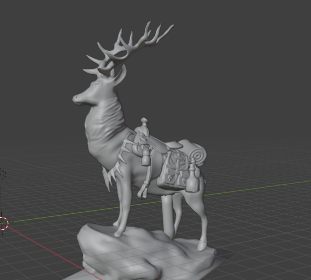 Pack Deer Mount by Asmodaemon | Download free STL model | Printables.com