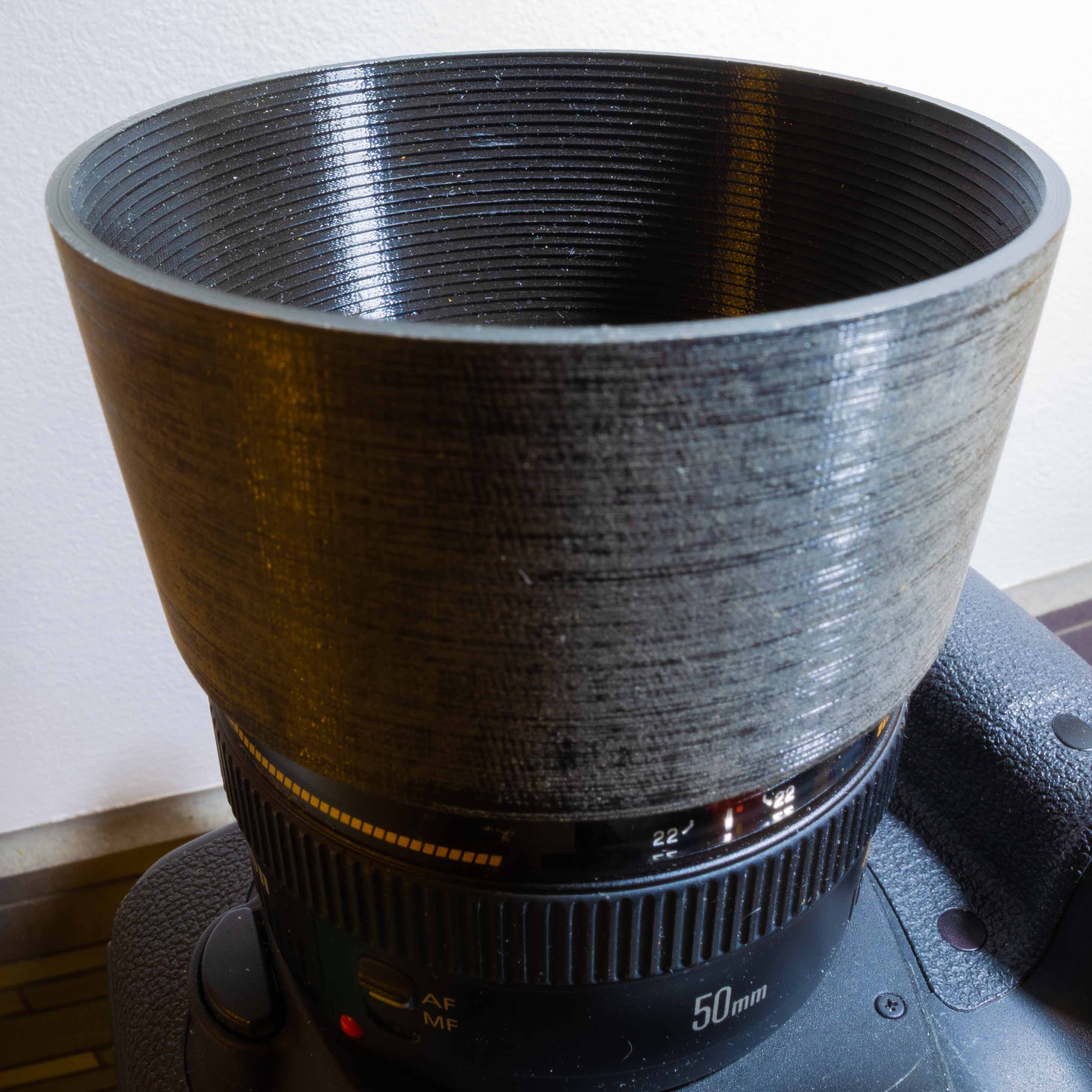 Canon EF 50mm f/1.4 Lens Hood by IonNight | Download free STL model ...