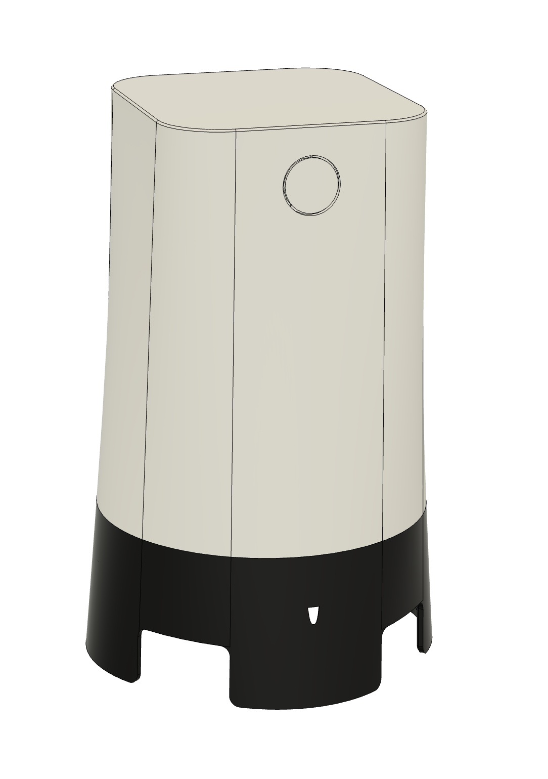 Aoostar R1/R7 NAS PC 120mm Fan Base by Akhil V | Download free STL ...