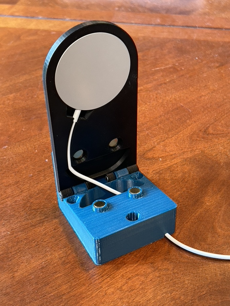 Flip-down MagSafe iPhone charger by kbob | Download free STL model ...