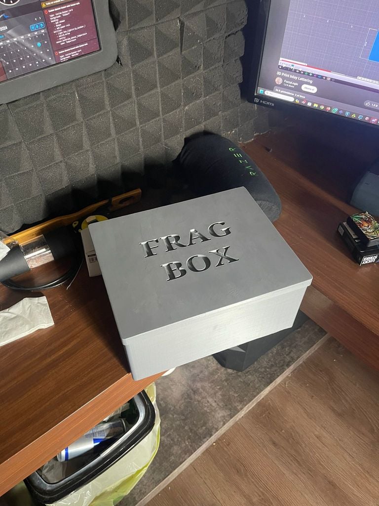 Frag Box by Ozan Kurtcebe | Download free STL model | Printables.com