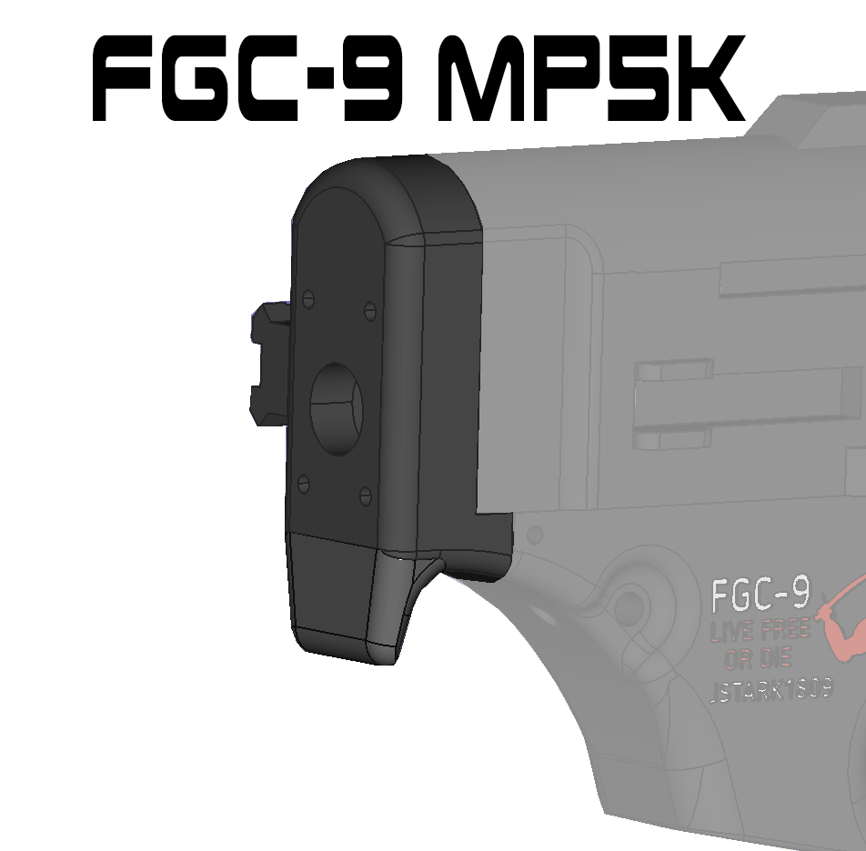 FGC-68 No Top rail shroud set by UntangleWORKS | Download free STL ...