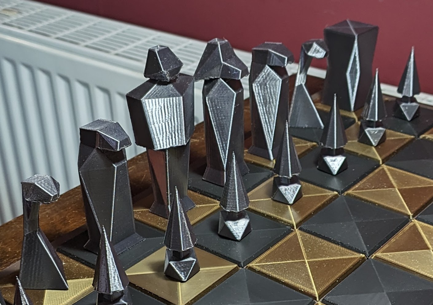 The Sentinel Chess Set by EBD Design Studio | Download free STL model ...