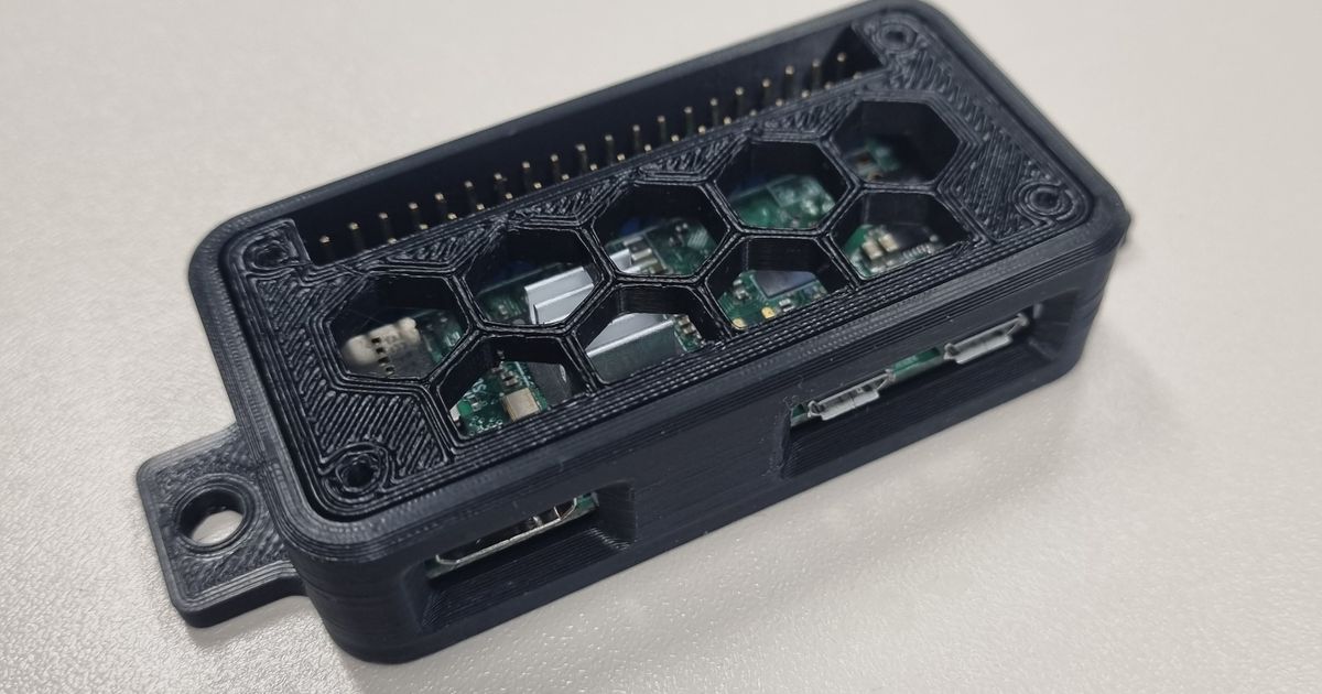 Raspberry pi zero 2 W case v-slot Raspberry pi zero 2 W case v-slot by ...