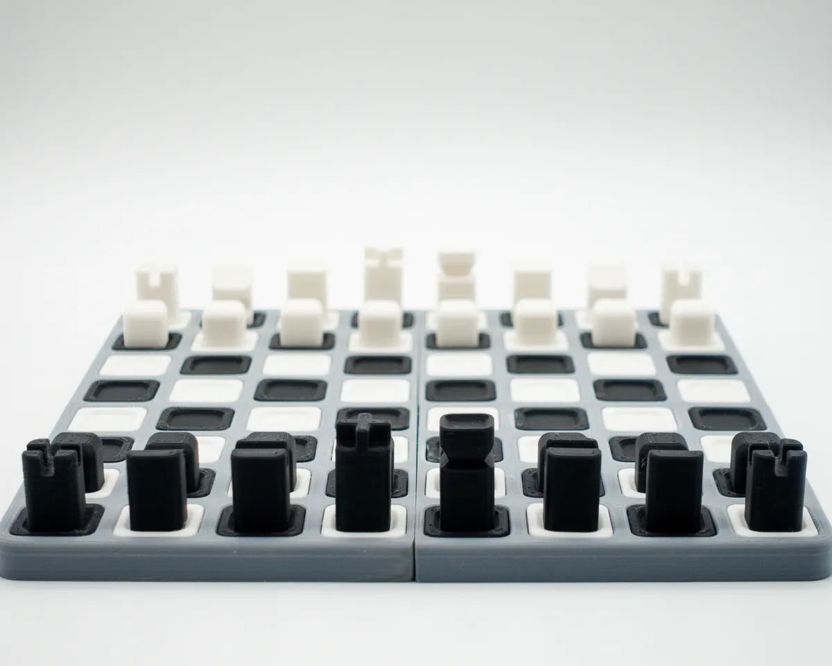 Minimal Chess Set by Kibosh | Download free STL model | Printables.com