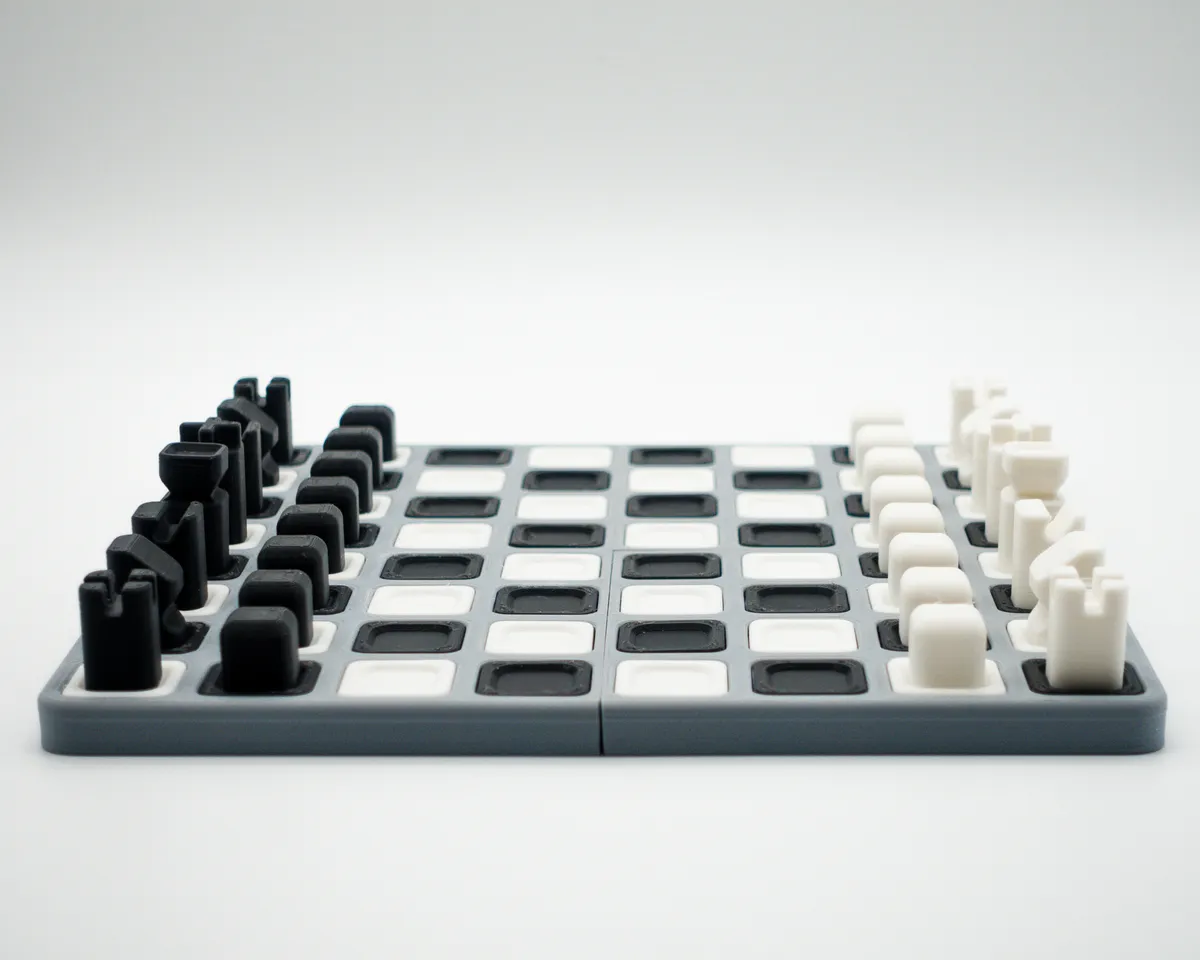 Minimal Chess Set by Kibosh | Download free STL model | Printables.com