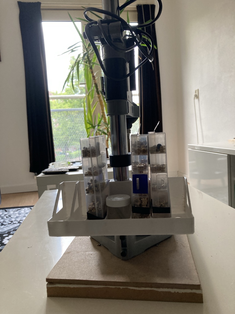 Shelf for 25mm pole by v1ncen7 | Download free STL model | Printables.com