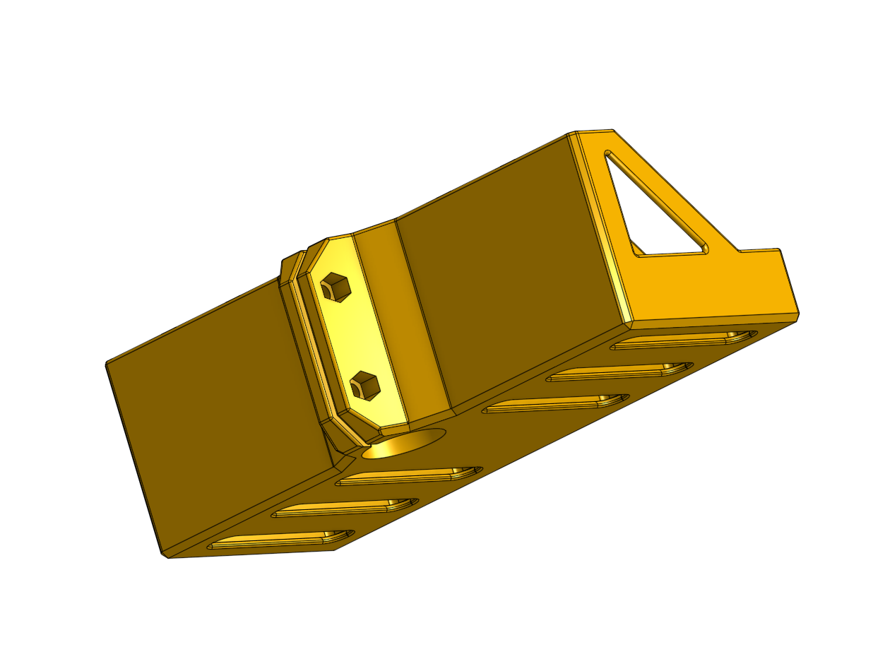 Shelf for 25mm pole by v1ncen7 | Download free STL model | Printables.com