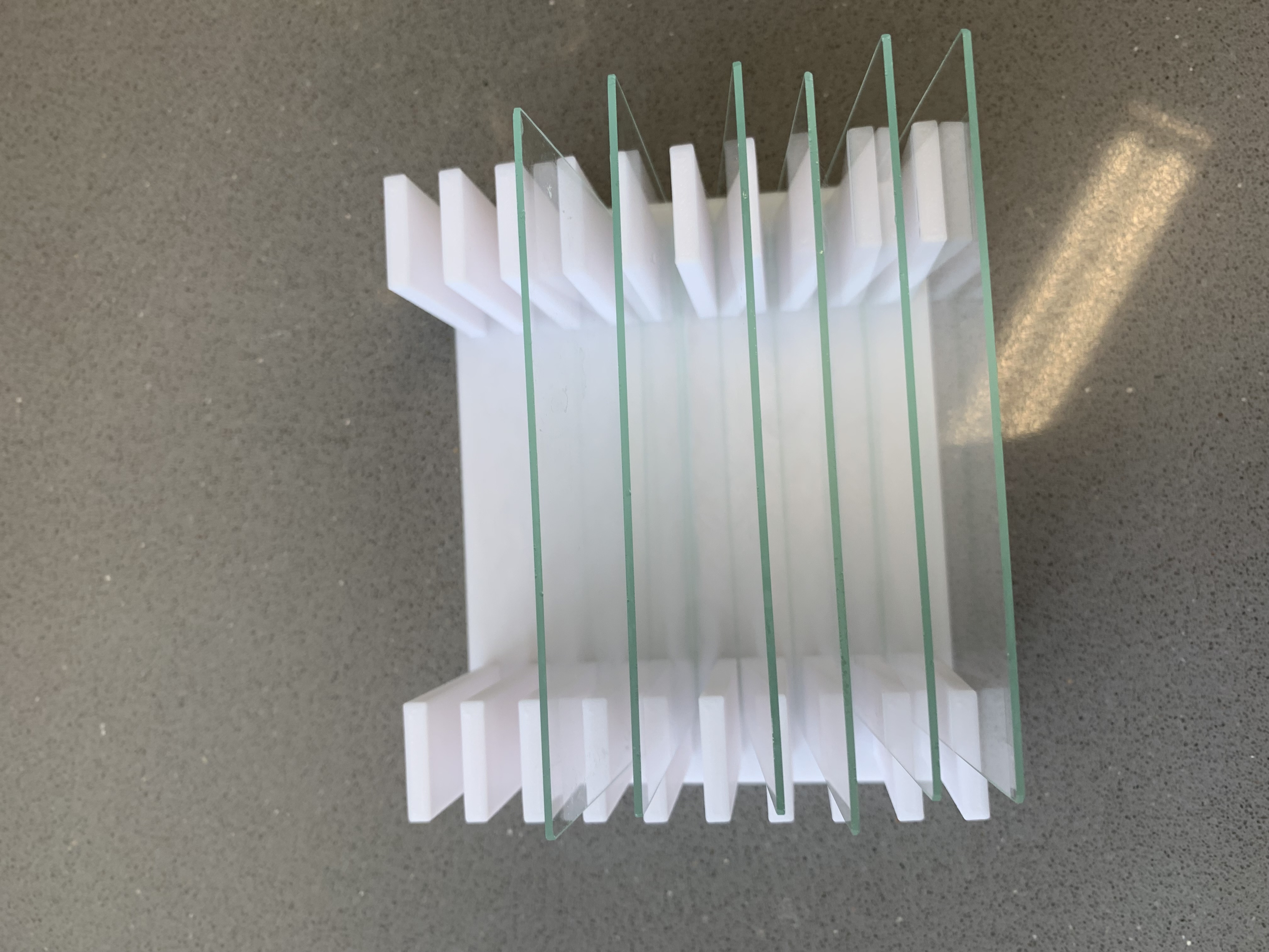 Glass plate rack - western blott, electrophoresis by Luna | Download ...