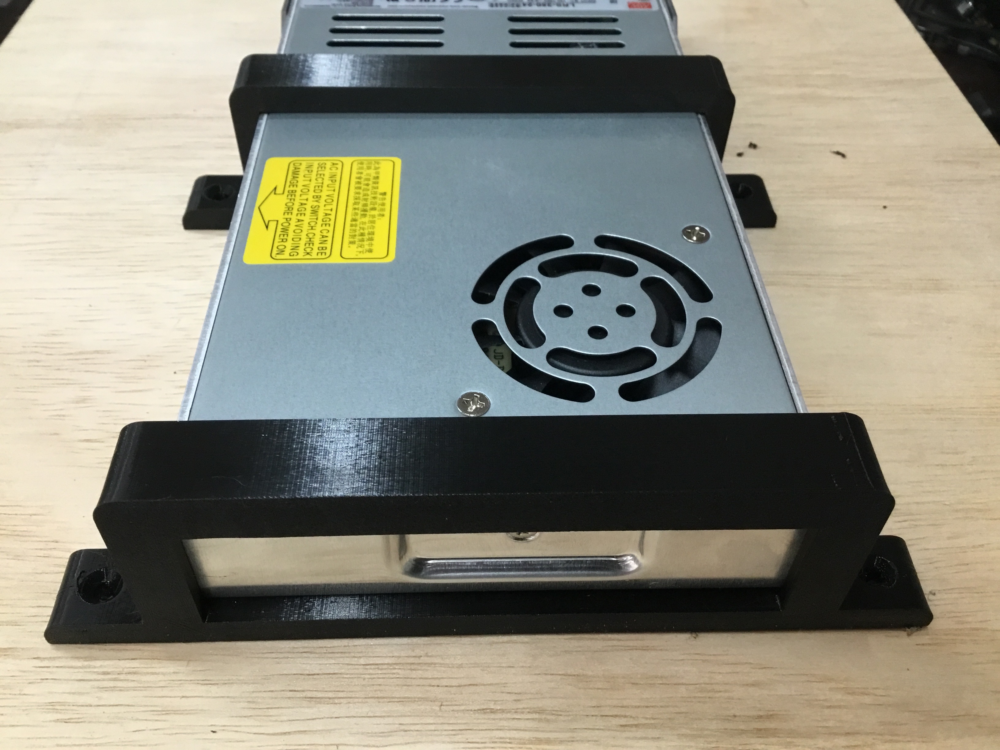 Meanwell PSU mount with stand off by M7 Designs | Download free STL ...