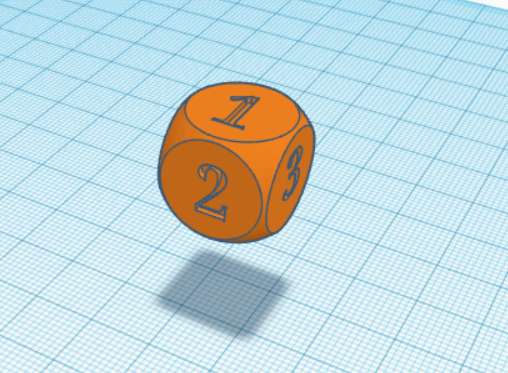 Dice with numbers by 2k_Print | Download free STL model | Printables.com