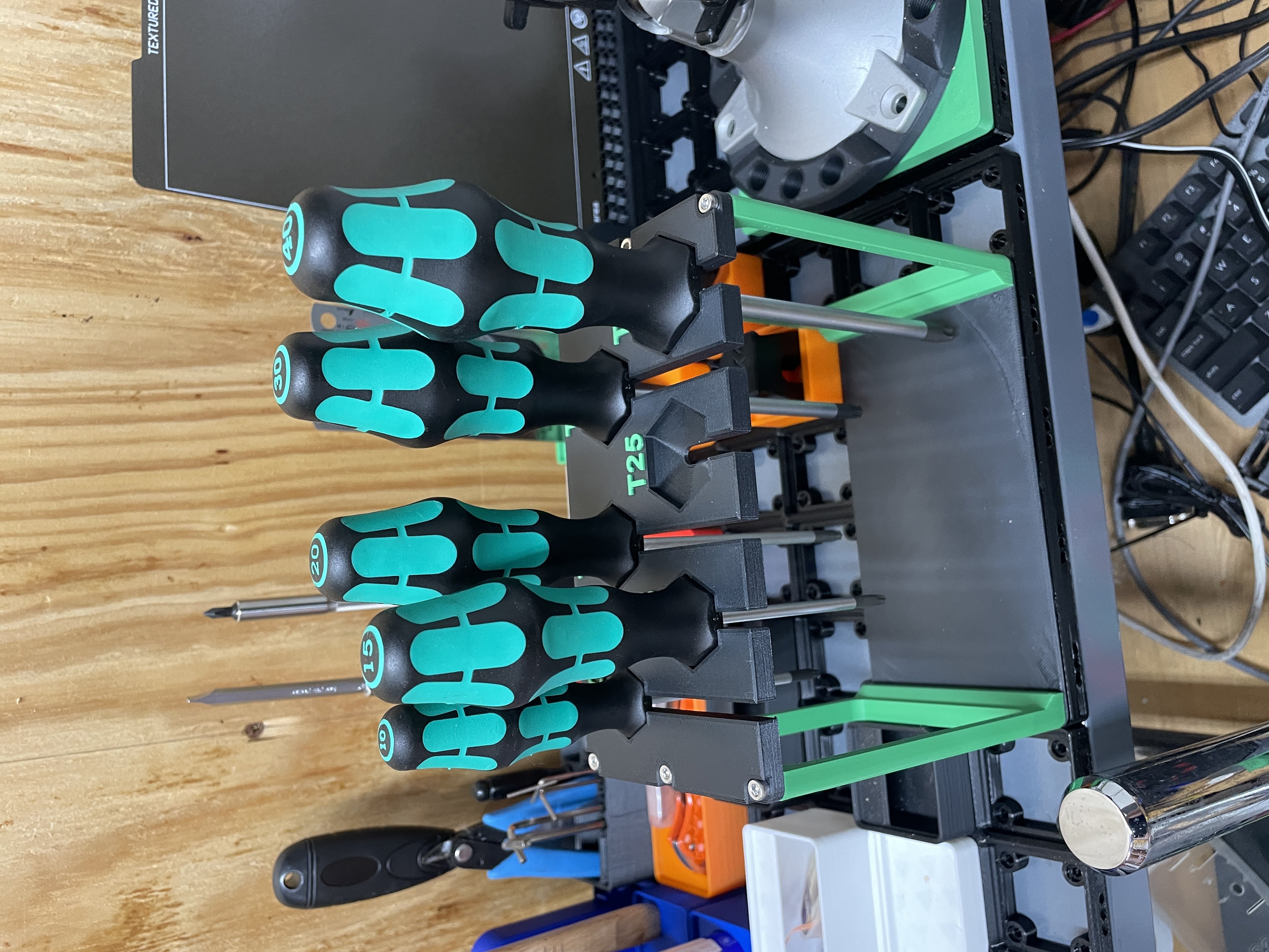 Wera Torx drivers holder gridfinity by Douglas Hale | Download free STL model | Printables.com