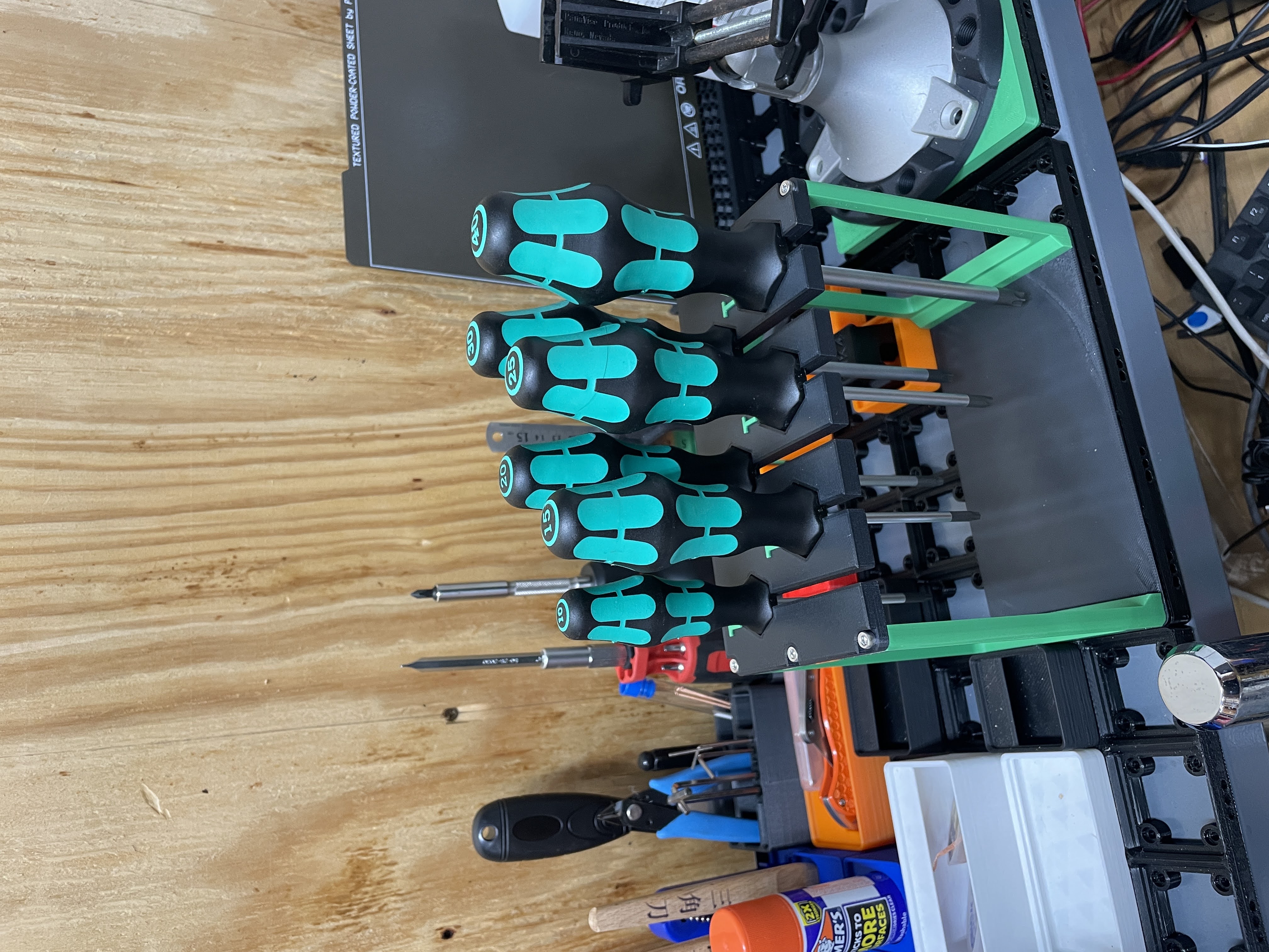 Wera Torx drivers holder gridfinity by Douglas Hale | Download free STL model | Printables.com