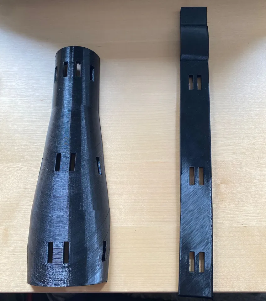 Orthopedic Forearm Splint by ChicoSilva2004 | Download free STL model ...