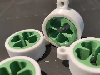 Gyro fidget Saint Patrick keychain by Xav83 | Download free STL model ...