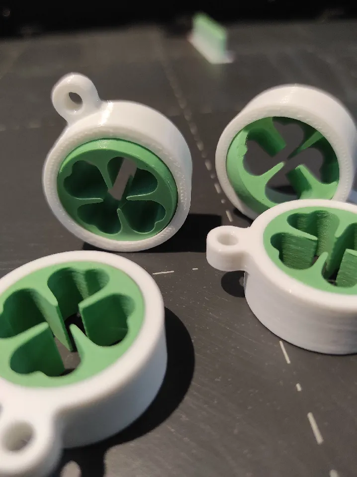 Gyro fidget Saint Patrick keychain by Xav83 | Download free STL model ...